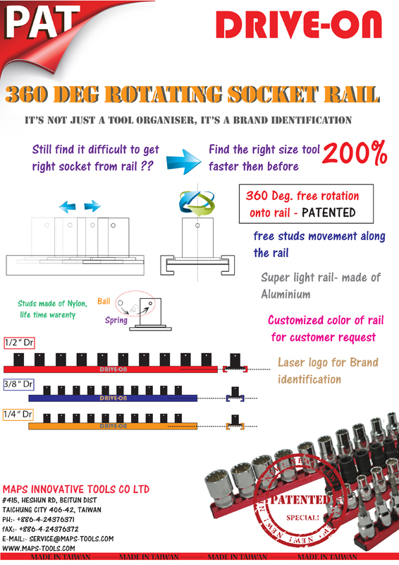 MAPS | Launces New Innovative DriveOn Car Tools