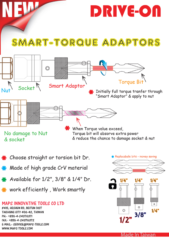 MAPS | Launces New Innovative DriveOn Car Tools